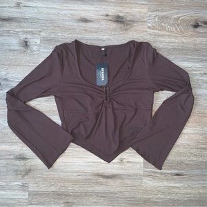 Avanova | Tops | Avanova Asymmetrical Ribbed Cropped Top | Poshmark